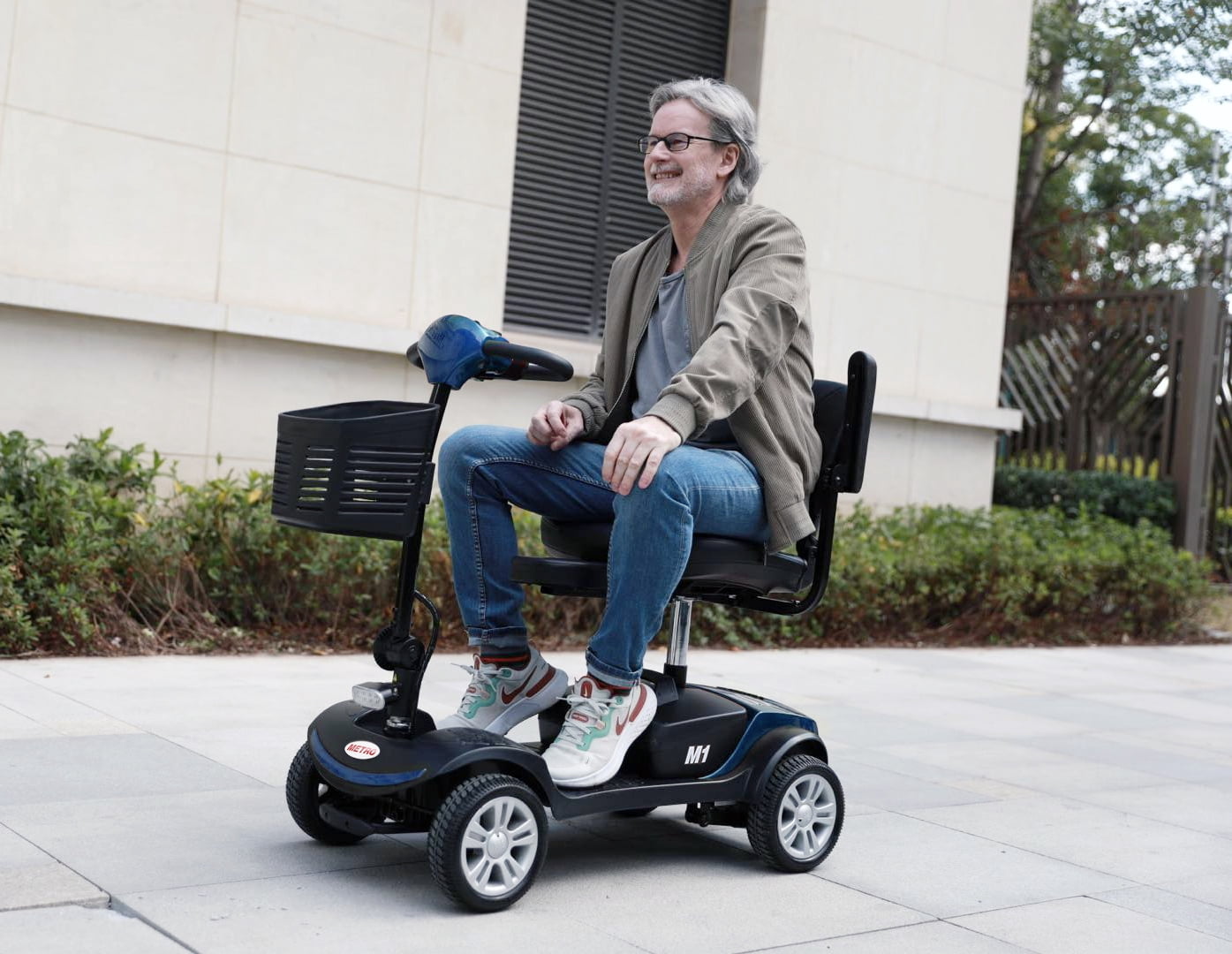 Outdoor Mobility Scooter for Senior, Heavy Duty Electric Scooters with ...