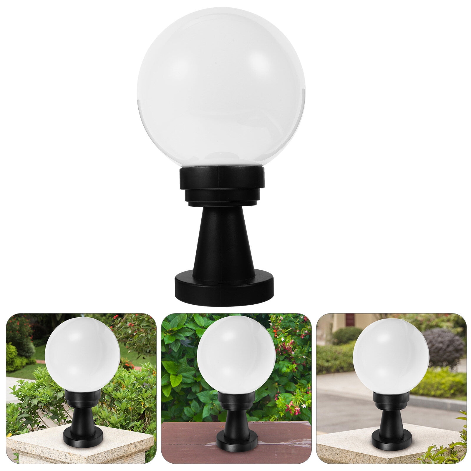 Outdoor Modern Post Light, Outdoor Column Lights IP65 Waterproof Pillar ...