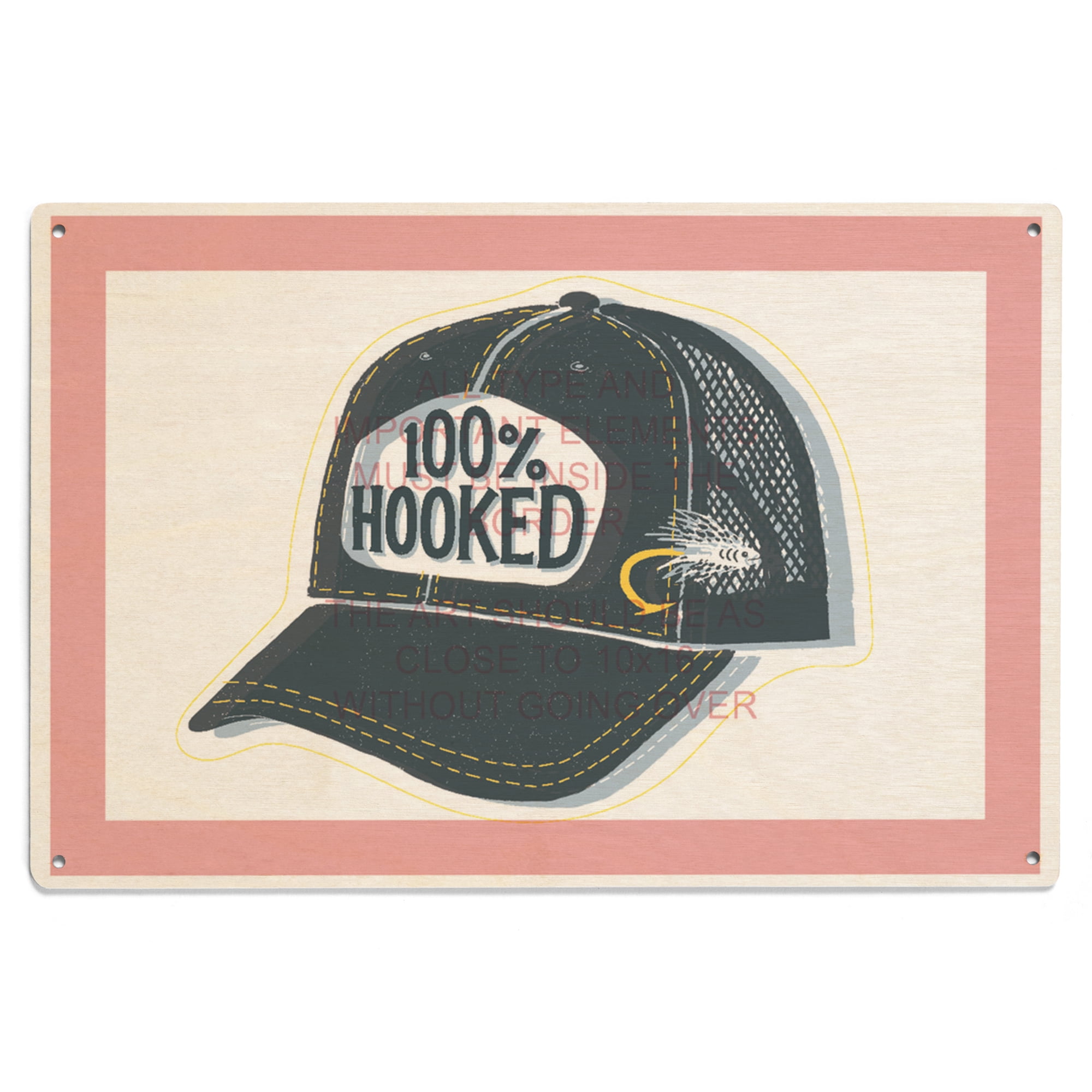 Outdoor More Series, 100% Hooked Birch Wood Wall Sign (6x9 Rustic Home ...