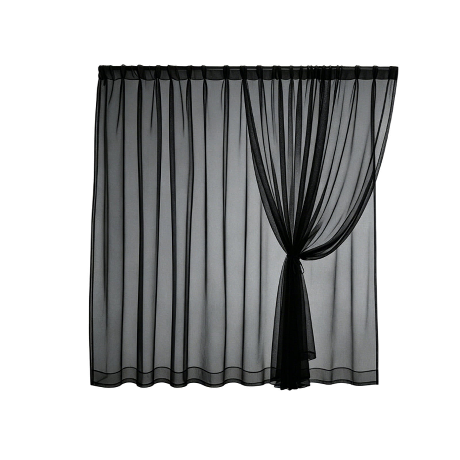 Outdoor Mosquito Curtains for Patio Waterproof, Rod Pocket Airy Mesh ...