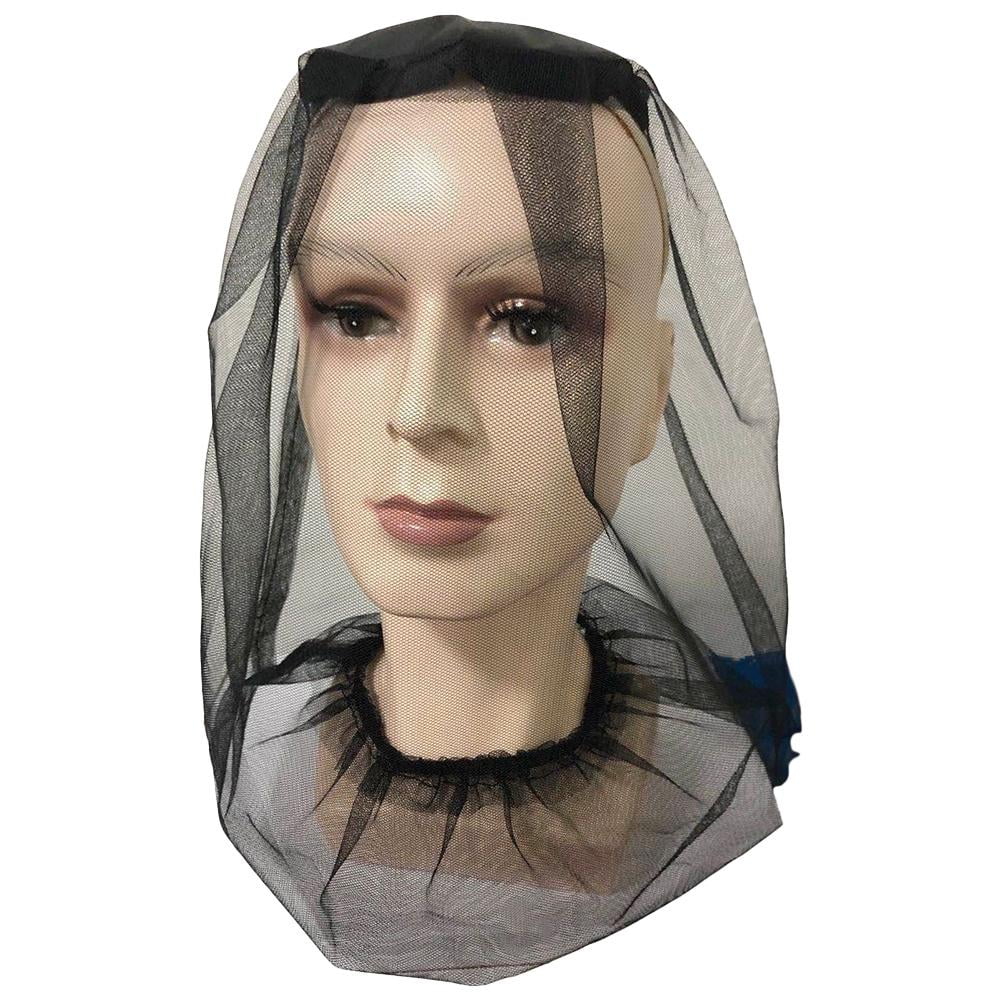 Outdoor Mosquito Fly Insect Head Net Hat Bee Bug Face Mesh Mask Cover ...