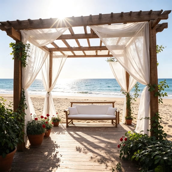 Outdoor Mosquito Net Curtains For Patio Garden, Rvkxad Fine Mesh Fly ...