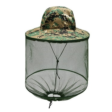 Mosquito Head Face Protector Net Hat Insect Bugs Bee Proof Mesh Hat ...