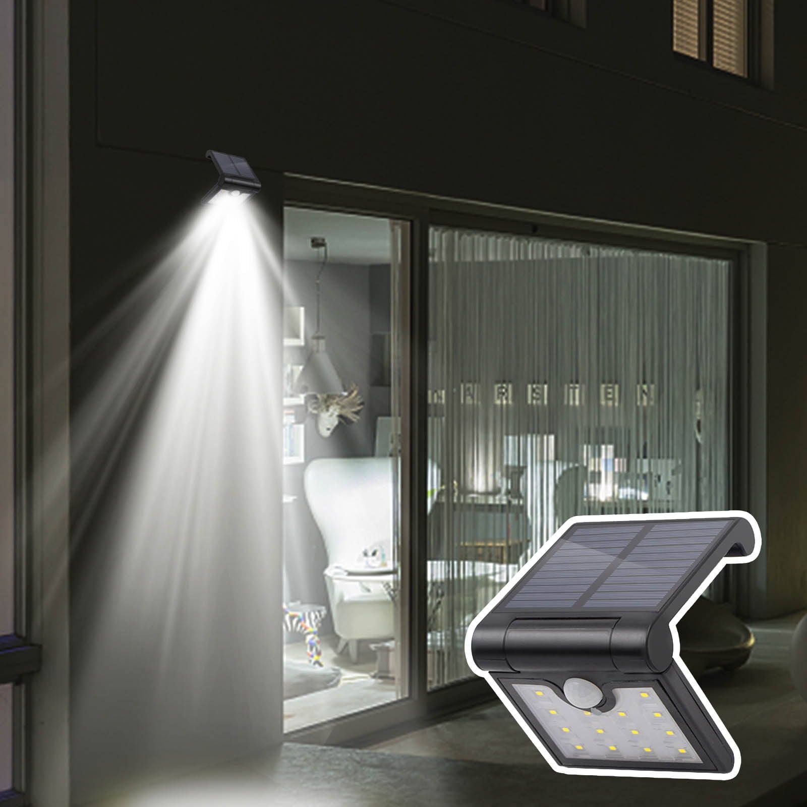 Outdoor Motion Sensor Led Lights,Super Bright Wireless Security Lamps ...