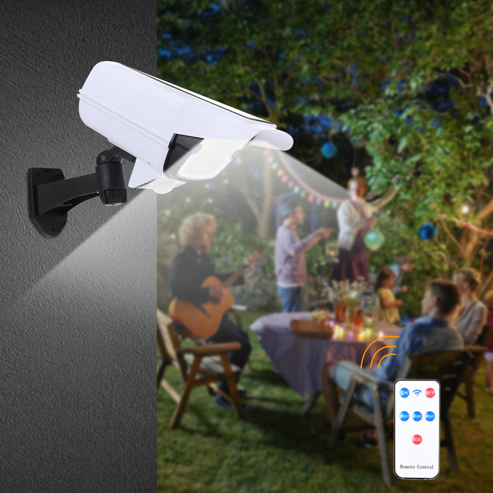 Outdoor Motion Sensor Light Battery Operated, IP66 Waterproof Ultra ...