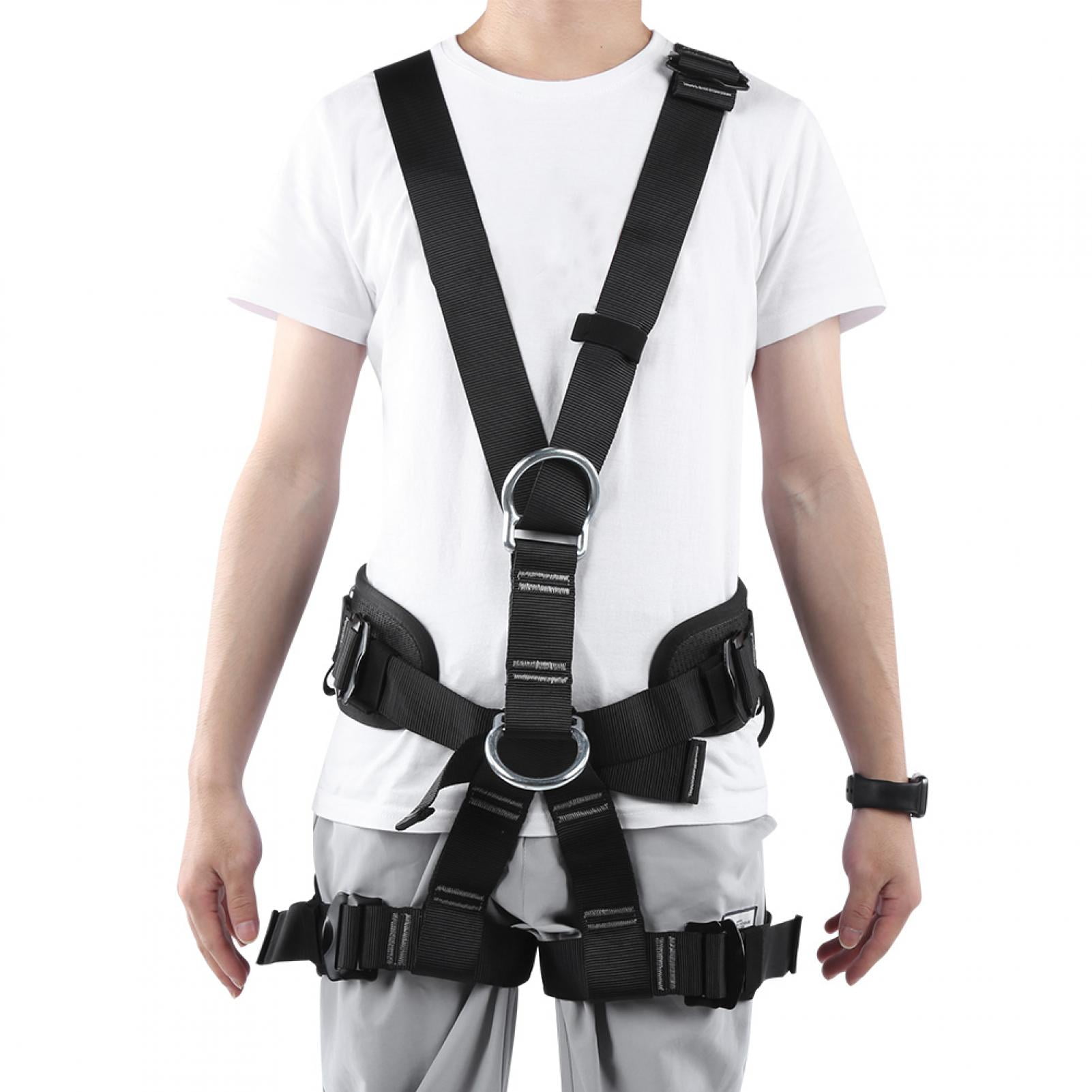 Outdoor Mountaineering Climbing Full Body Safety Harness with ...