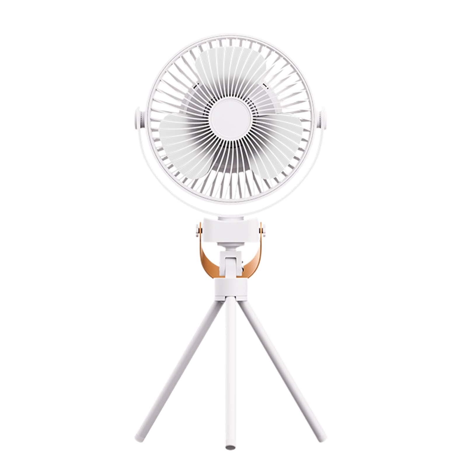 Outdoor Multifunctional Charging Ceiling Fan Tripod Hanging Purpose Fan ...