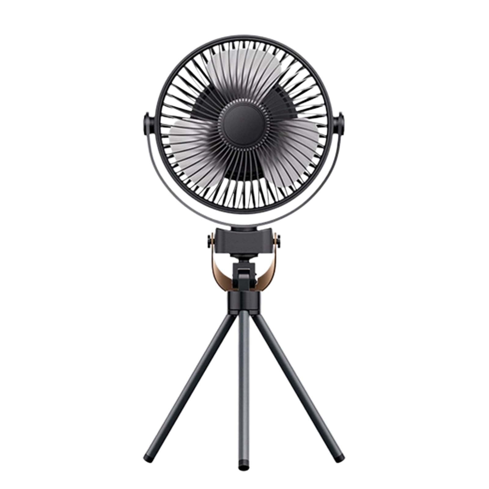 Outdoor Multifunctional Charging Ceiling Fan Tripod Hanging Purpose Fan ...