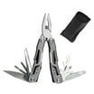FLISSA 16-in-1 Stainless Steel Multi Tool, EDC Multitool with Pocket ...