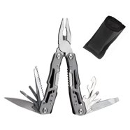 Swiss Tech Multi-Tool 11-in-1 Folding Mini Multi-Function Compact with ...