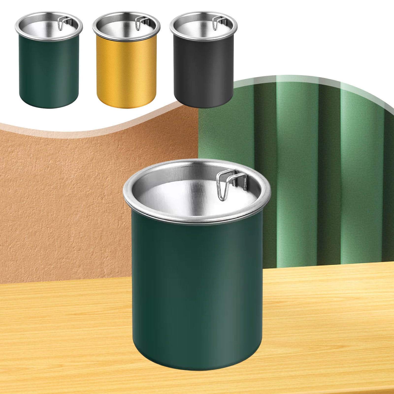 Outdoor Must-haves, Stainless Steel Ashtray, Advanced Home Accessory ...