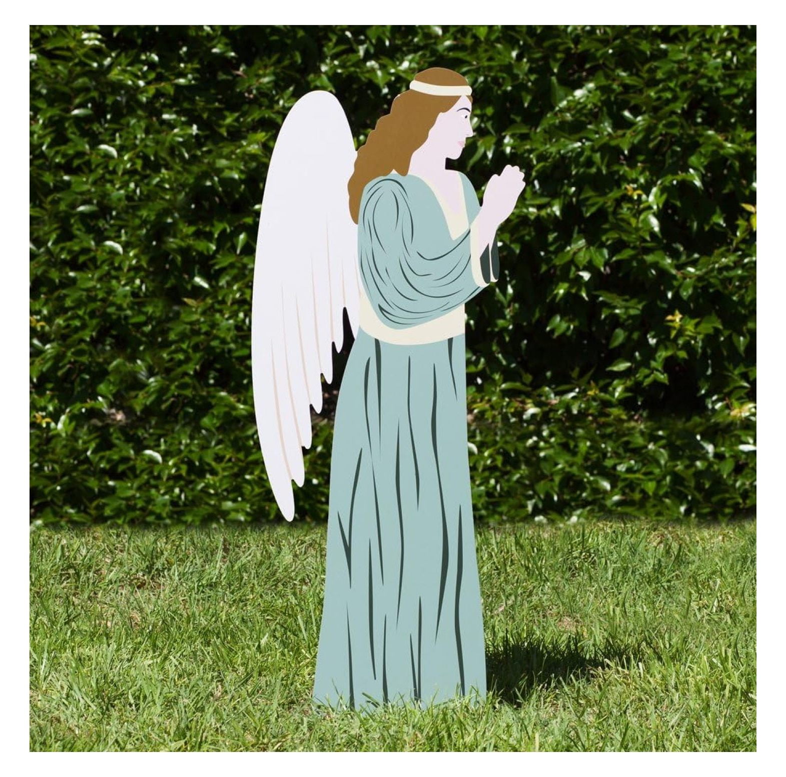 Outdoor Nativity Set Add-on - Angel (Standard, Color) - Walmart.com