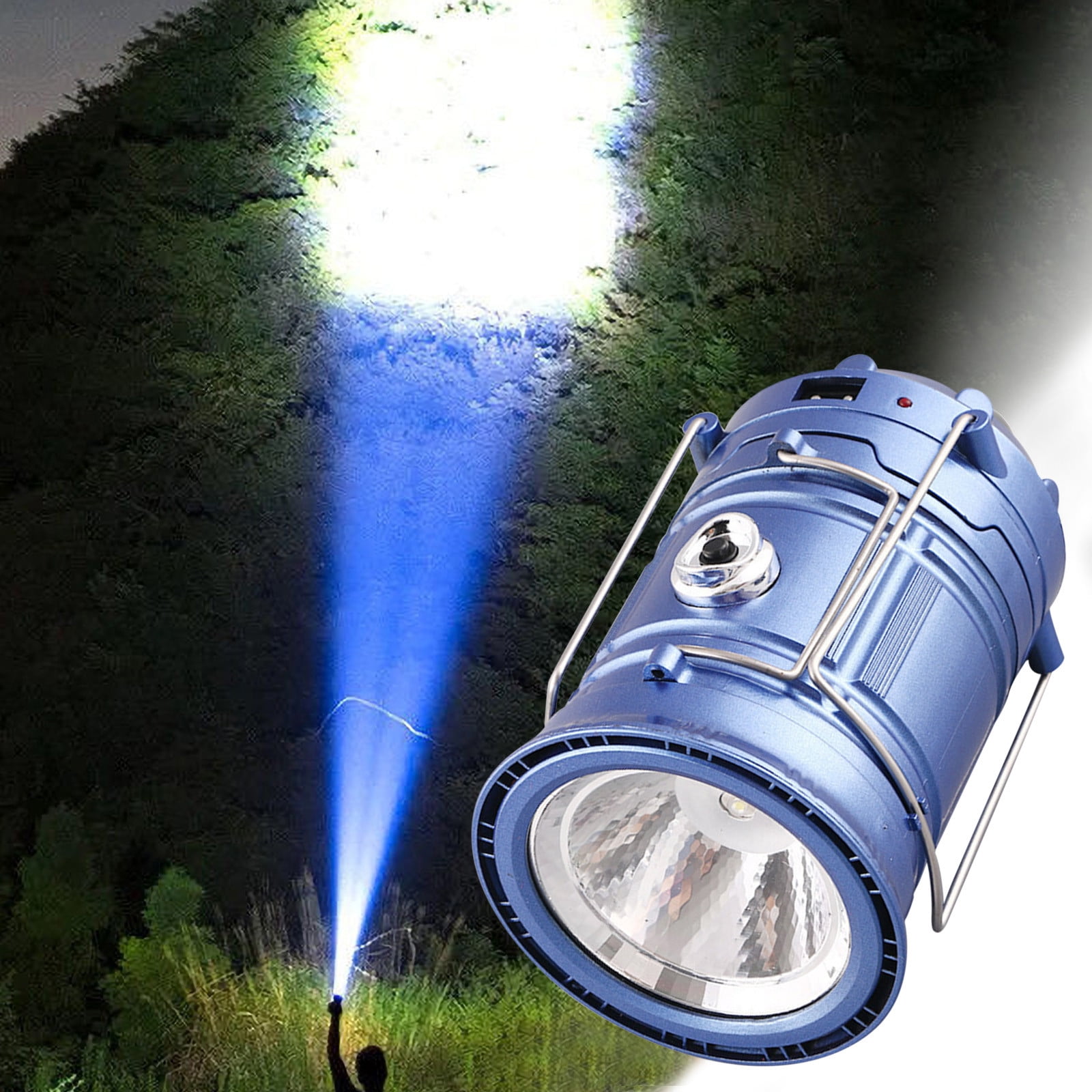 Outdoor New Horse Lantern 5800 Camping Light Solar Charging LED Camping ...