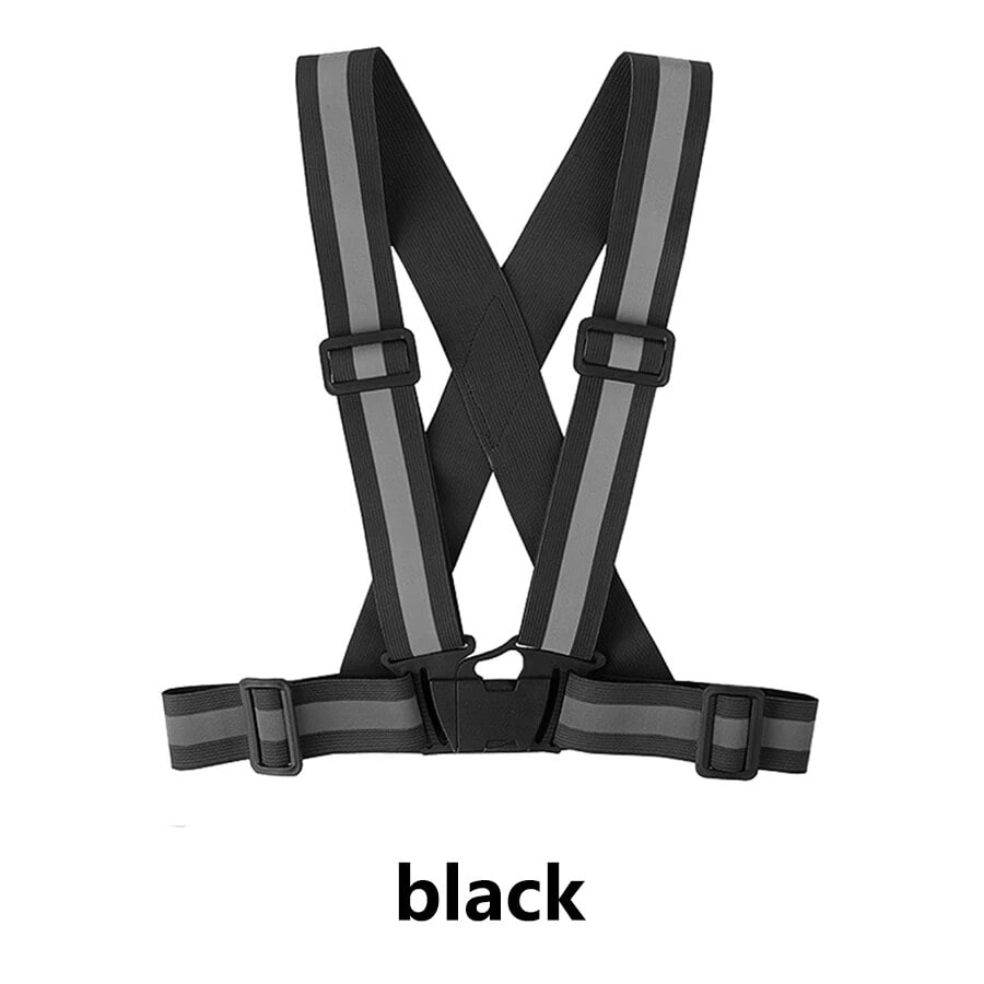 Outdoor Night Walking Safety Vests Highlight Adjustable Lightweight ...