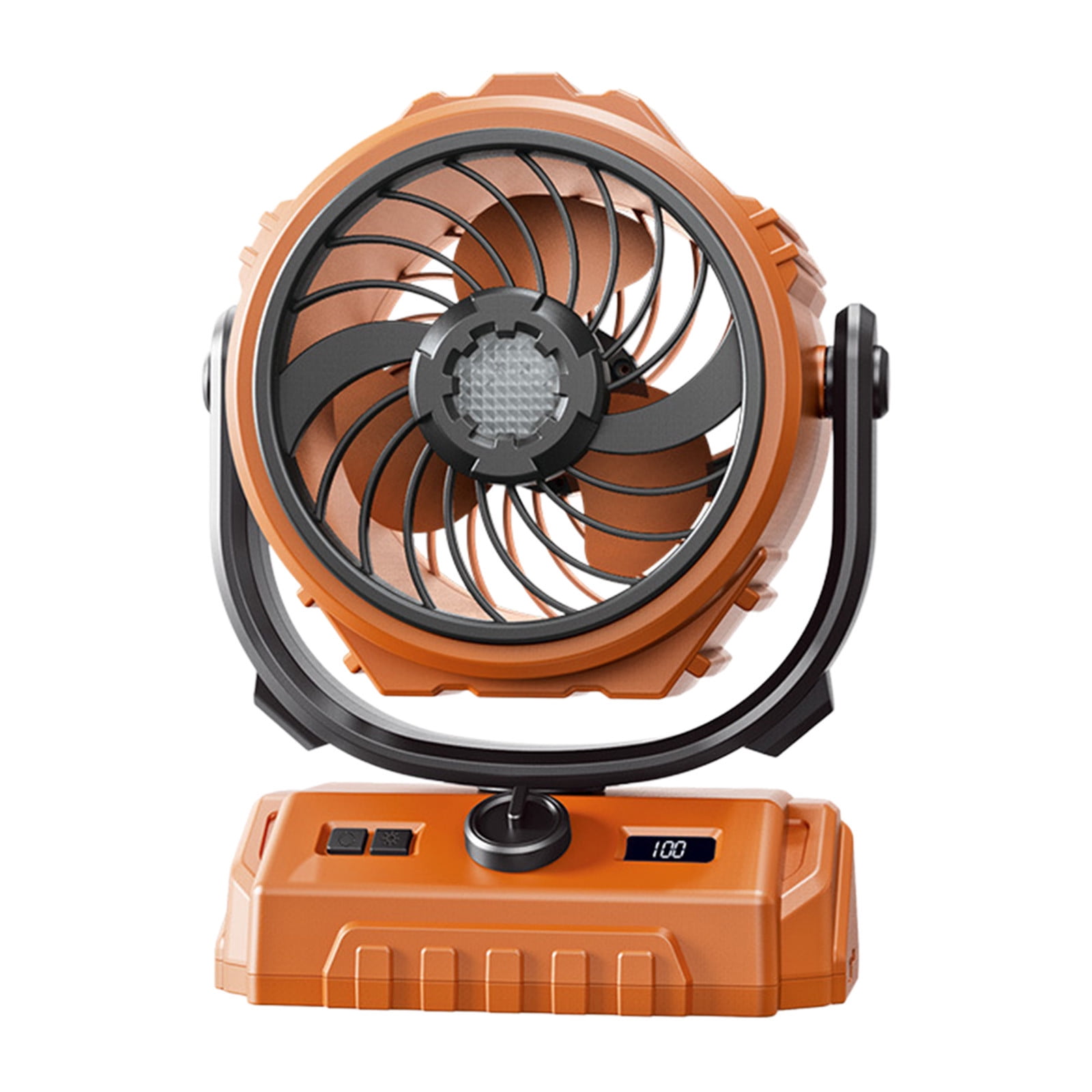 Outdoor Oscillating Fan 100 Speed High Speed Circulation Fan 6000 MAh ...