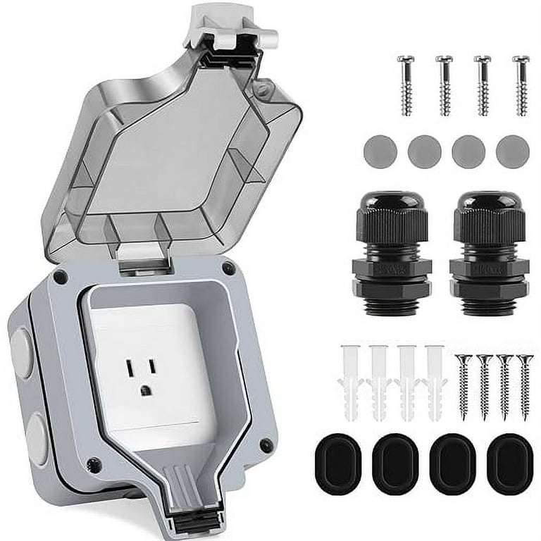 Outdoor Waterproof Electrical Outlets Outdoor Electrical Outlet Box 20
