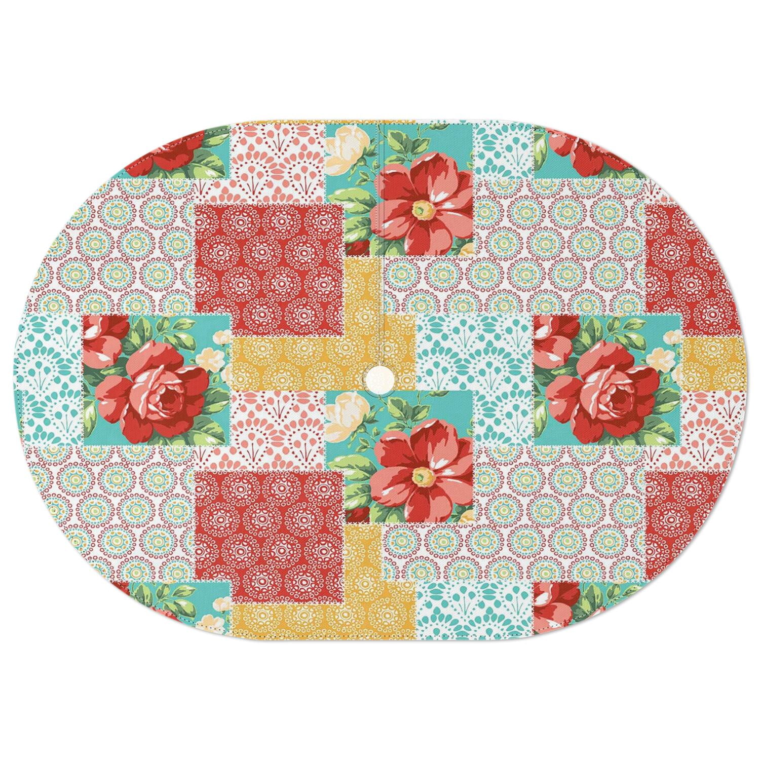 Outdoor Oval Waterproof Pioneer Tablecloth with Umbrella Hole and ...