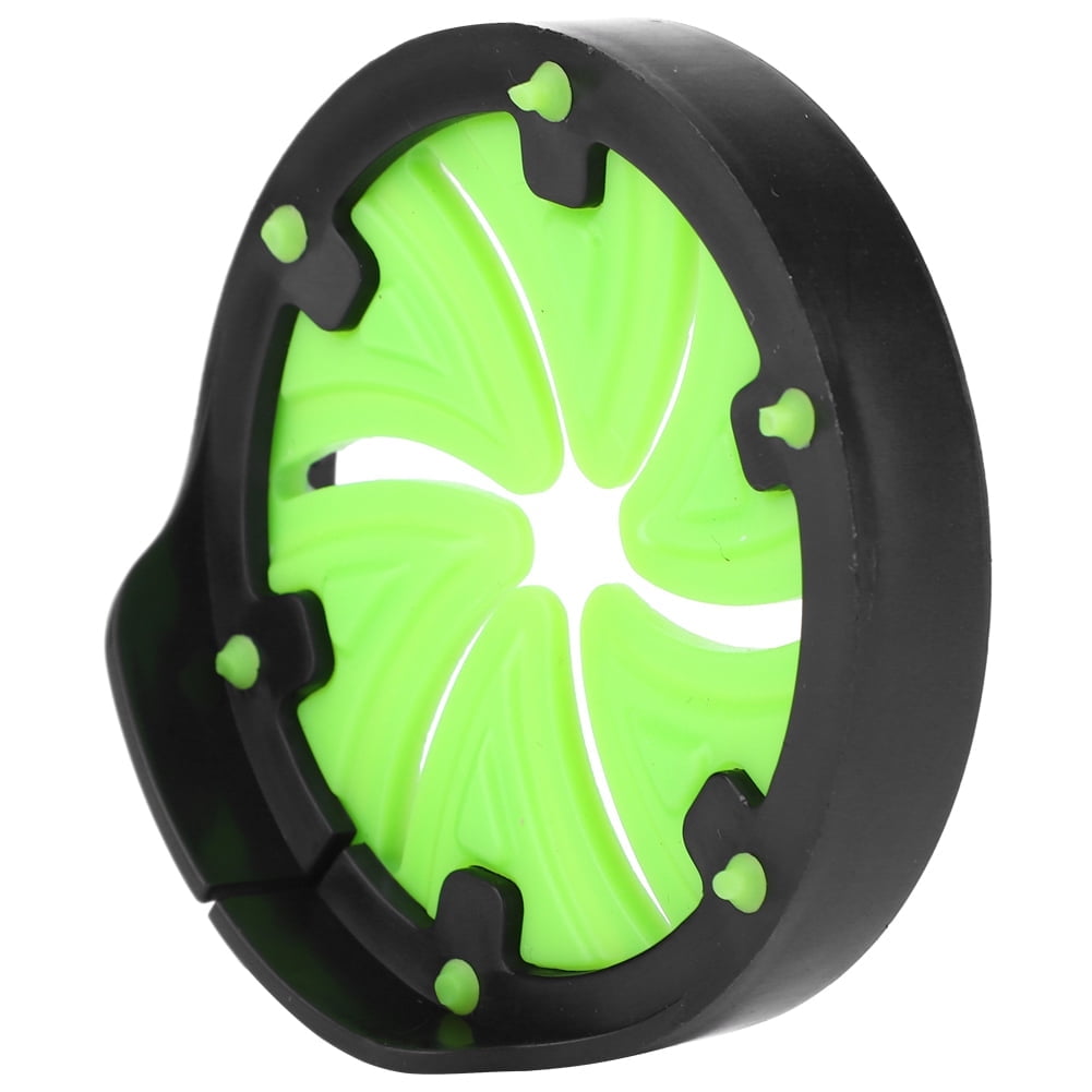 Outdoor PP Plastic Green Black Petals Triangular Universal Paintball ...