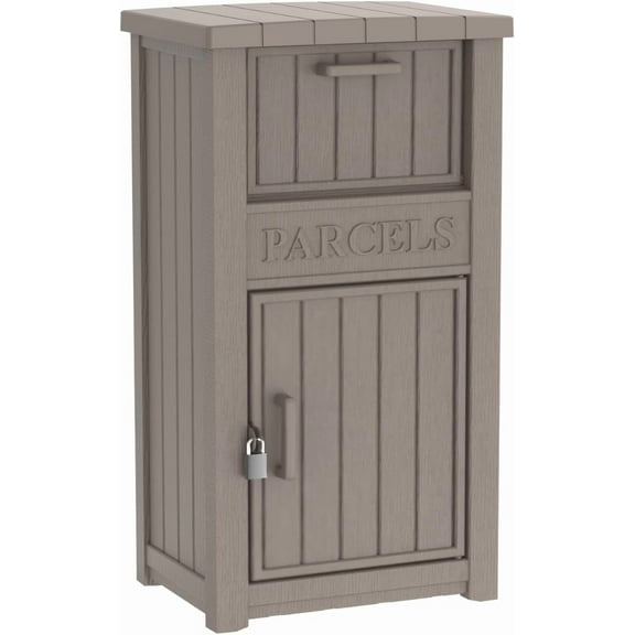 EastVita 3.15 Cu Ft,Steel Anti-Theft Package Delivery Box,Weatherproof ...