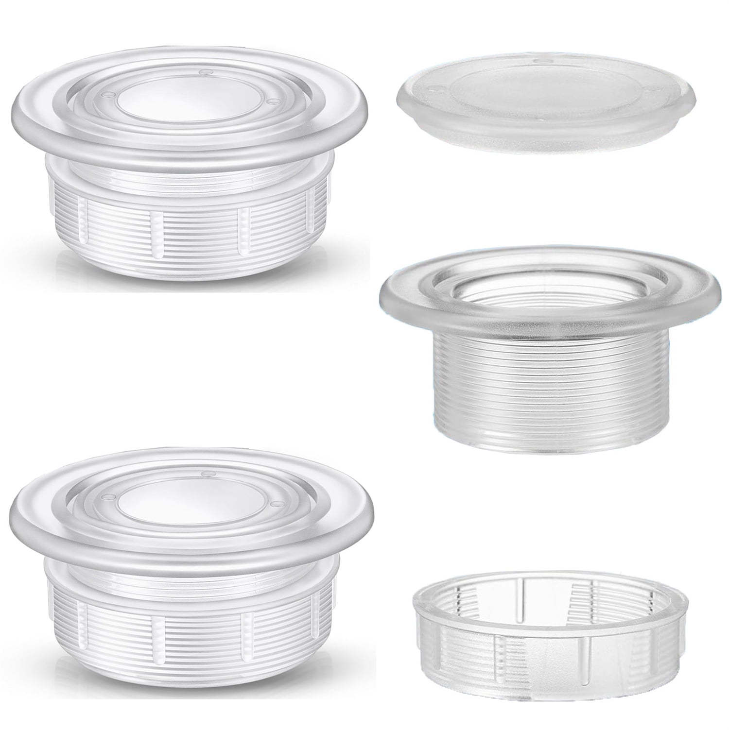 Outdoor Parasol Table Hole Cover Insert,2 Set Parasol Umbrella Hole ...