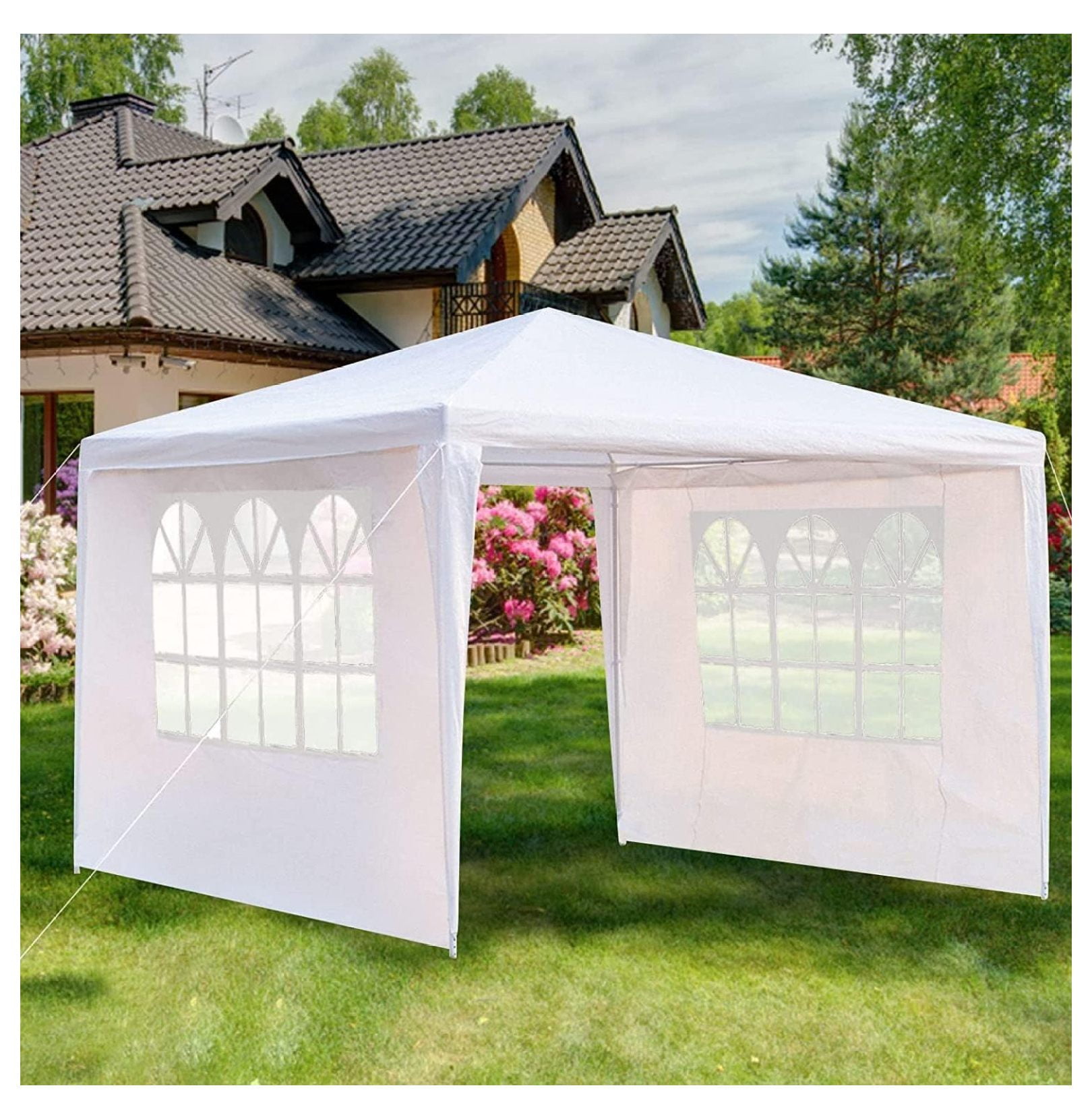 Outdoor Party Tent Wedding Birthday Tents for Parties Canopy Tent with ...
