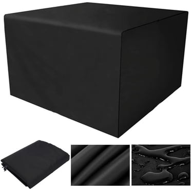 Duck Covers Ultimate Waterproof 20 Inch Square Ottoman/Side Table Cover ...