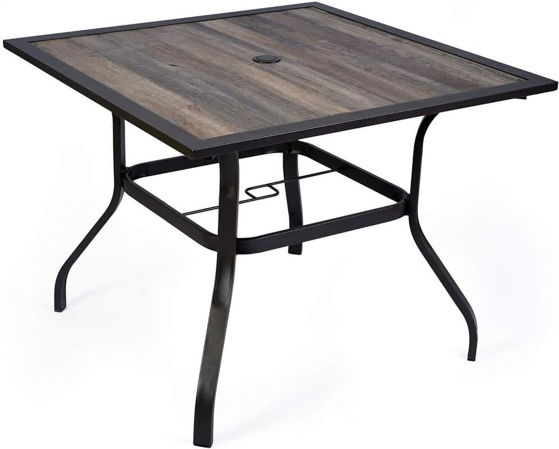 Outdoor Patio Dining Furniture Table (37"x37" Table), Outdoor Dining ...