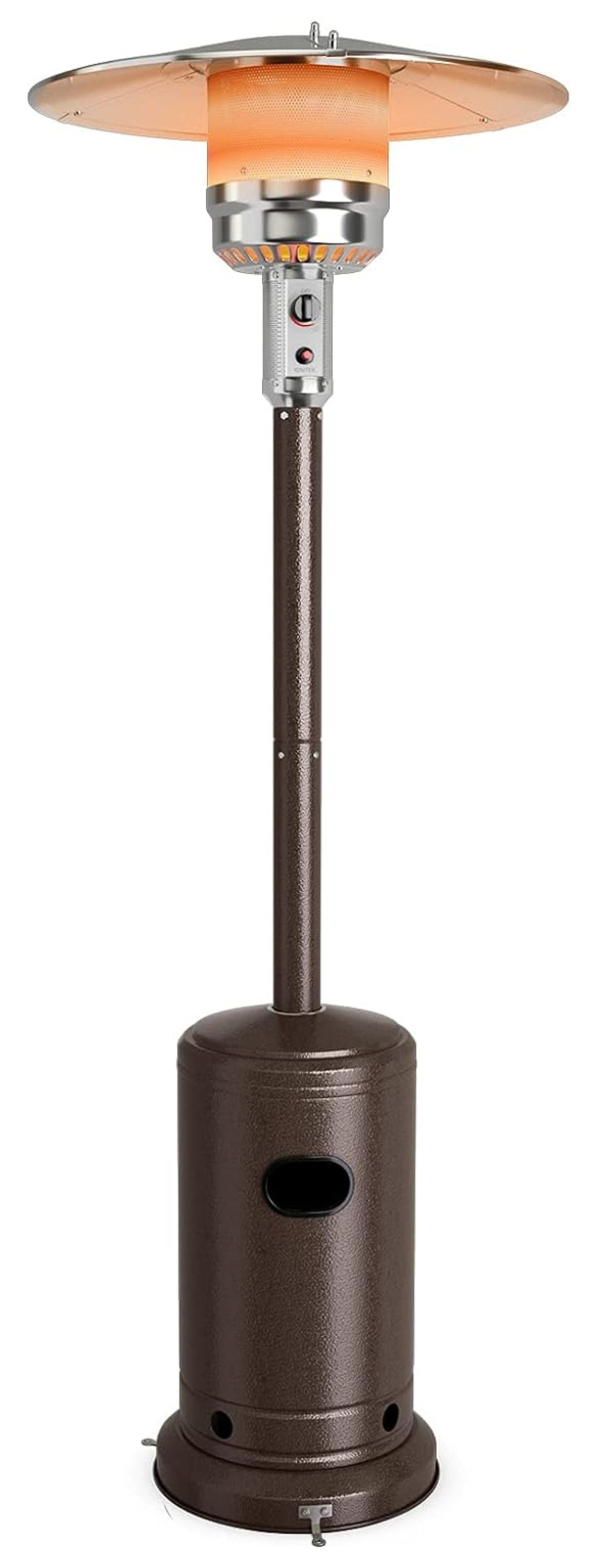 Outdoor Patio Heater, 50000 BTU Propane Heater with Stainless Steel ...