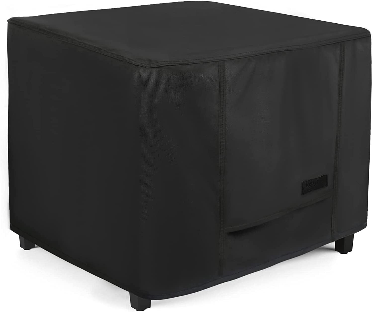 Outdoor Patio Ottoman Cover, Waterproof Square Side Table Cover, 20L x ...