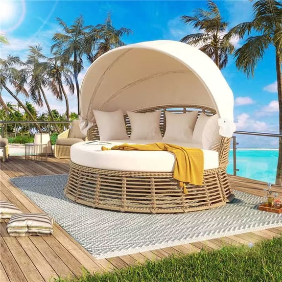 Shop Comfortable Outdoor Sunbeds and Lounge Chairs for Patio Gardens