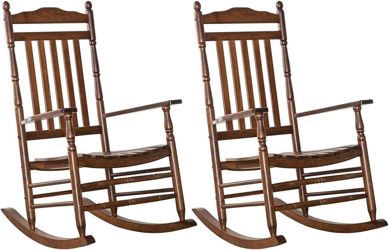 Outdoor Patio Rocking Chair Furniture Rocker for Adults Porch Balcony ...