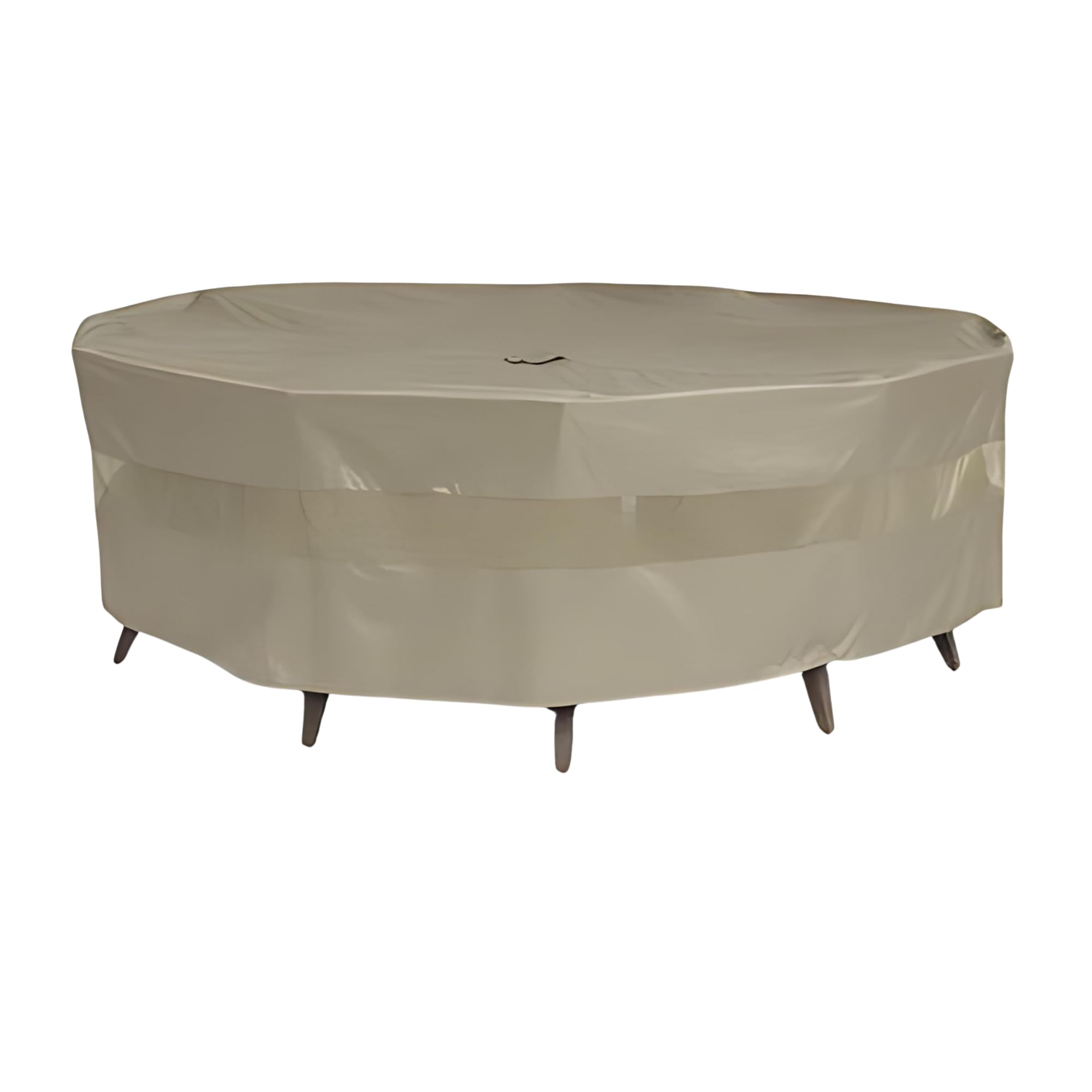 Outdoor Patio Table Cover for 70 Inch Round or Square Tables, Vented ...