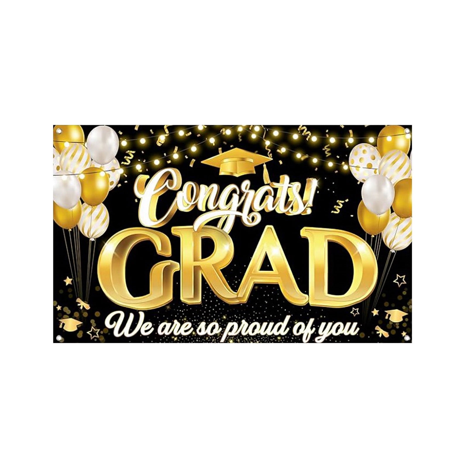 Outdoor Pennants Set The Stage For Your Friend's Graduation With ...