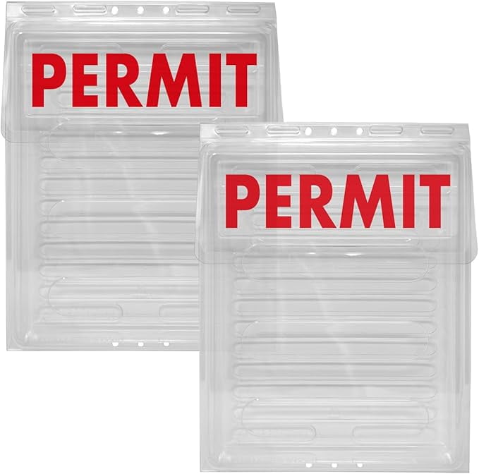 Outdoor Permit Brochure Box - Easy to Use Take One Document Holder Can ...