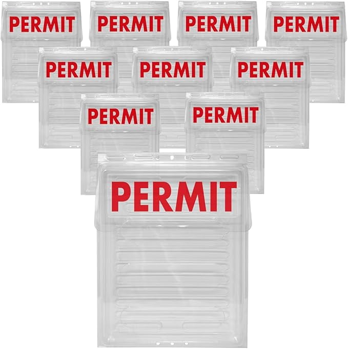 Outdoor Permit Brochure Box - Easy to Use Take One Document Holder Can ...