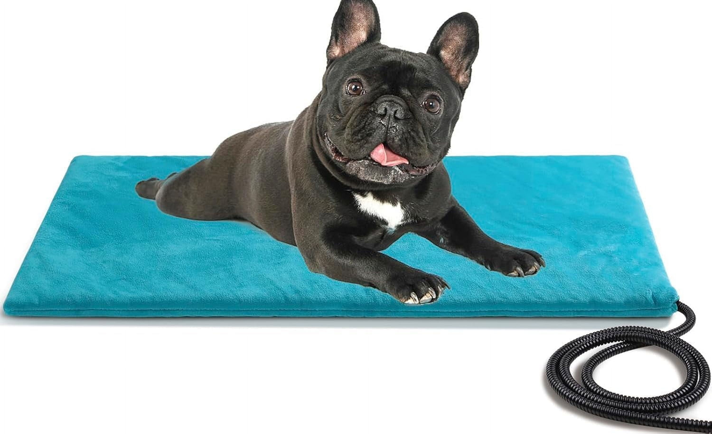 Outdoor Pet Heating Pad for Dogs & Cats, Extremely Waterproof Heated ...