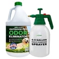 Outdoor Pet Odor Eliminator - Gallon Enzyme Cleaner with Sprayer for ...