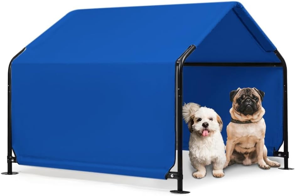 Outdoor Pet Shade Dog Shade Shelter, Versatile Pet Canopy Tent Pet ...