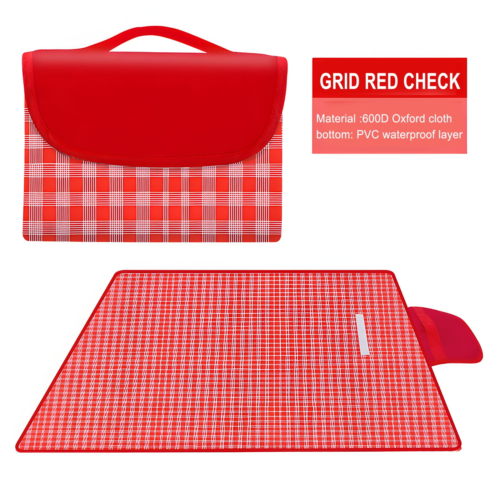 Outdoor Picnic Blanket,60" x 40"Inch Child Playing Mat Large Beach ...