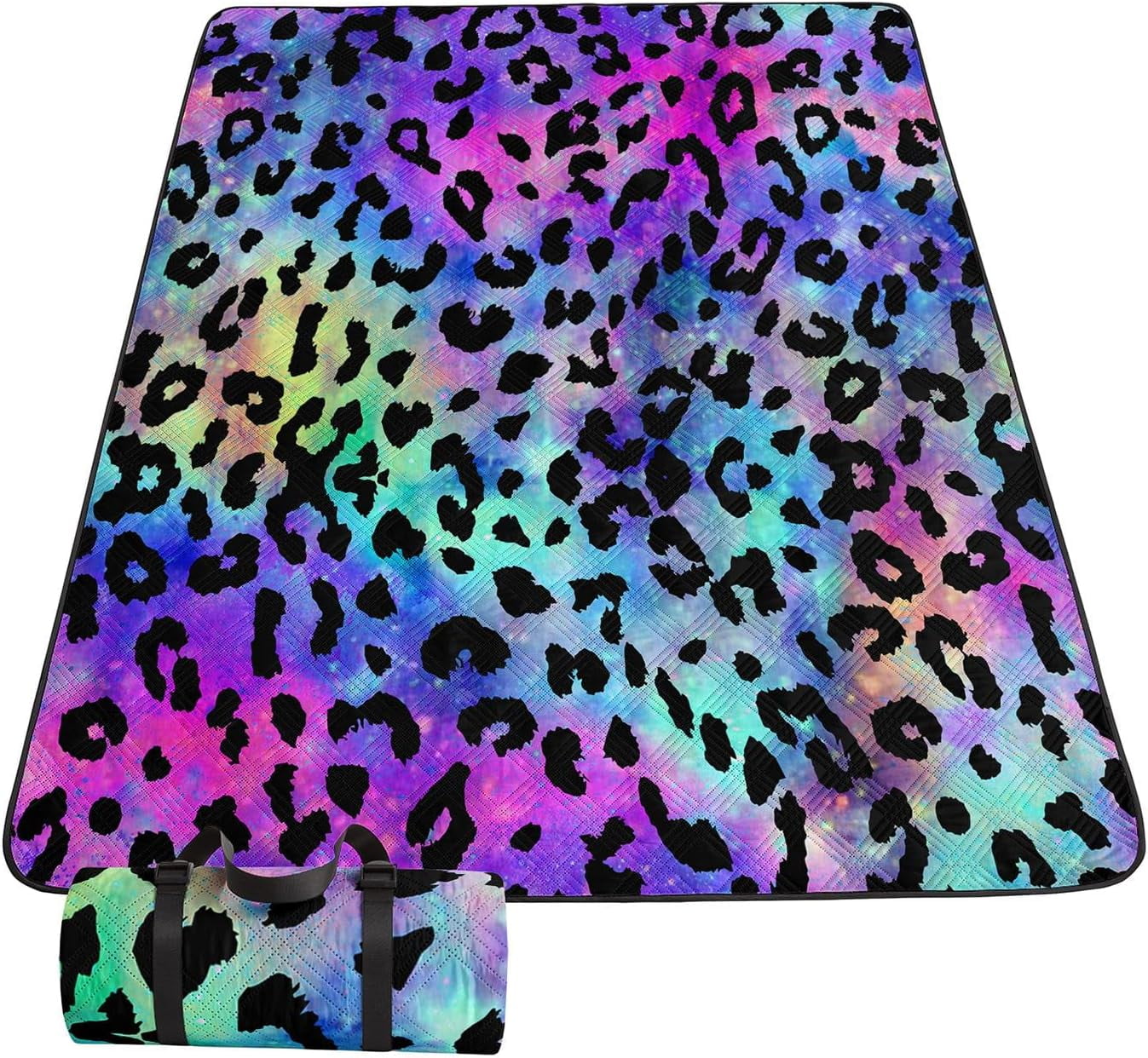 Outdoor Picnic Blanket Portable Ultrasonic Waterproof Picnic Mat Color ...