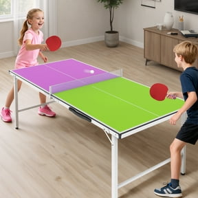 Anywhere Sports - Indoor/Outdoor Portable Ping Pong Tabletop Set with ...