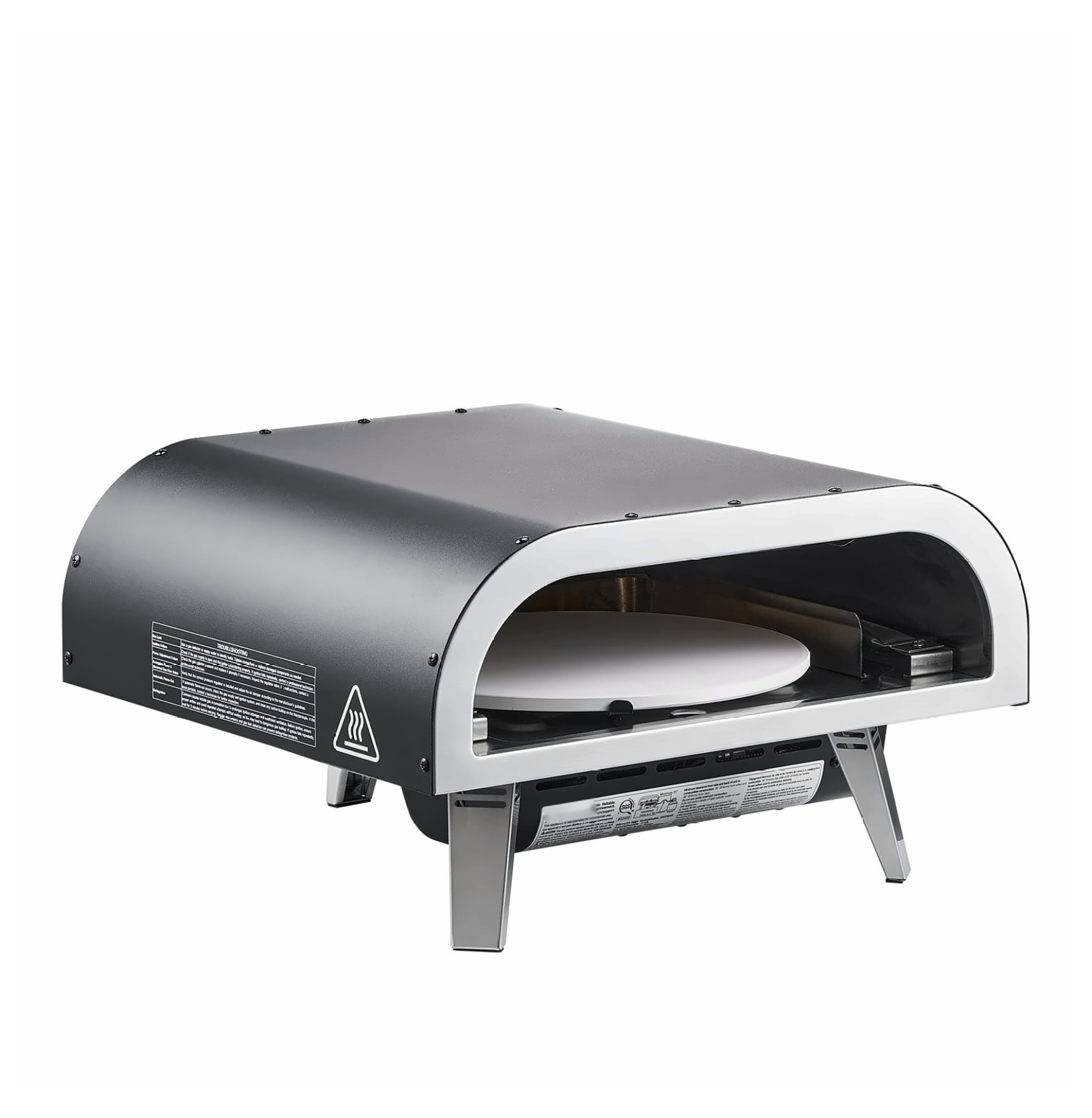 Outdoor Pizza Oven 12 inch, Propane Gas Pizza Maker, Portable Pizza ...