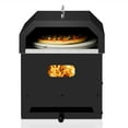 Outdoor Pizza Oven 4 in 1 Wood Fired 2-Layer Detachable Outside Ovens ...
