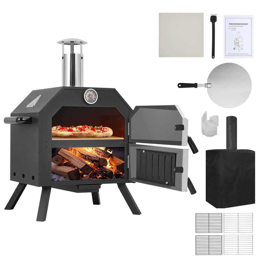 Outdoor Pizza Oven, Wood Fired Pizza Oven, Outside Pizza Maker with ...