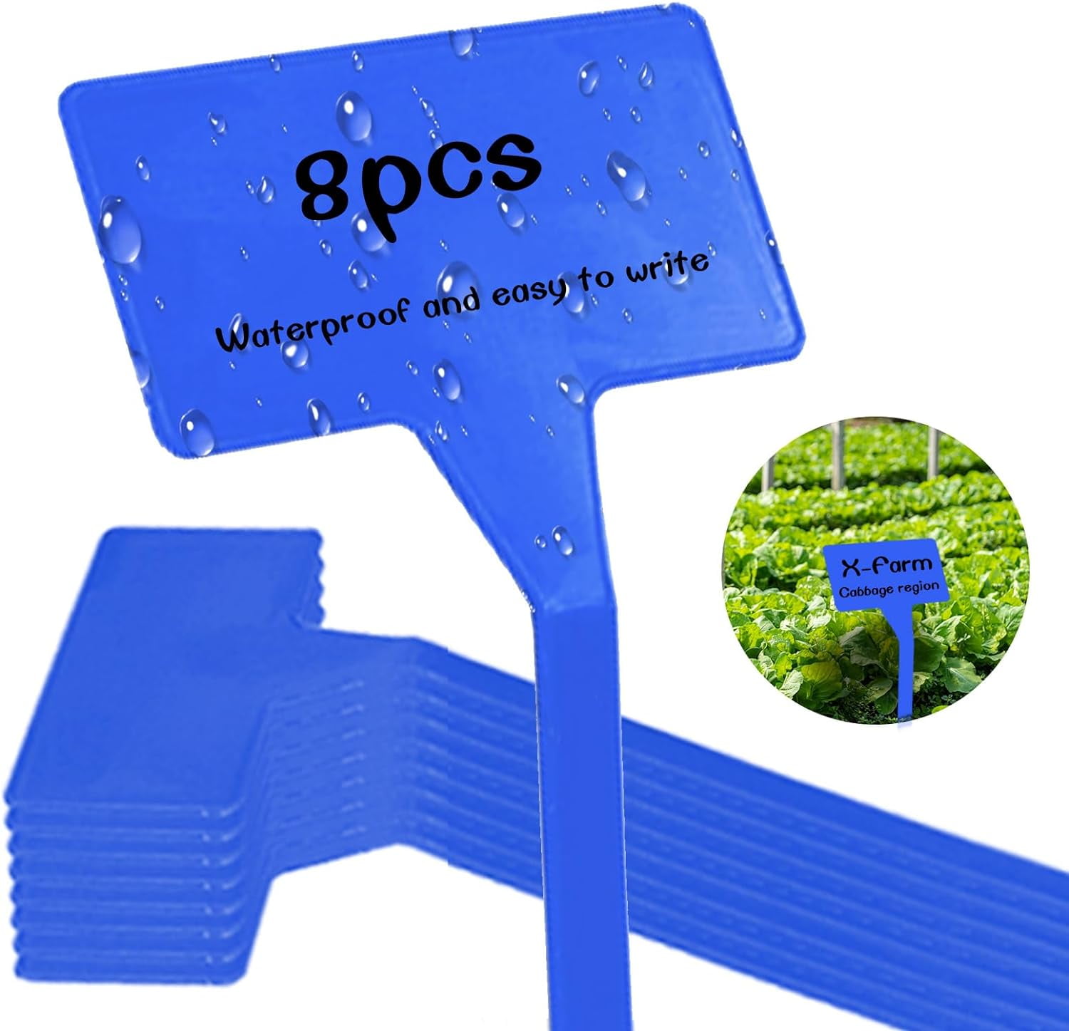Outdoor Plant Bending Labels, Large Waterproof Plastic Thickened Plant ...