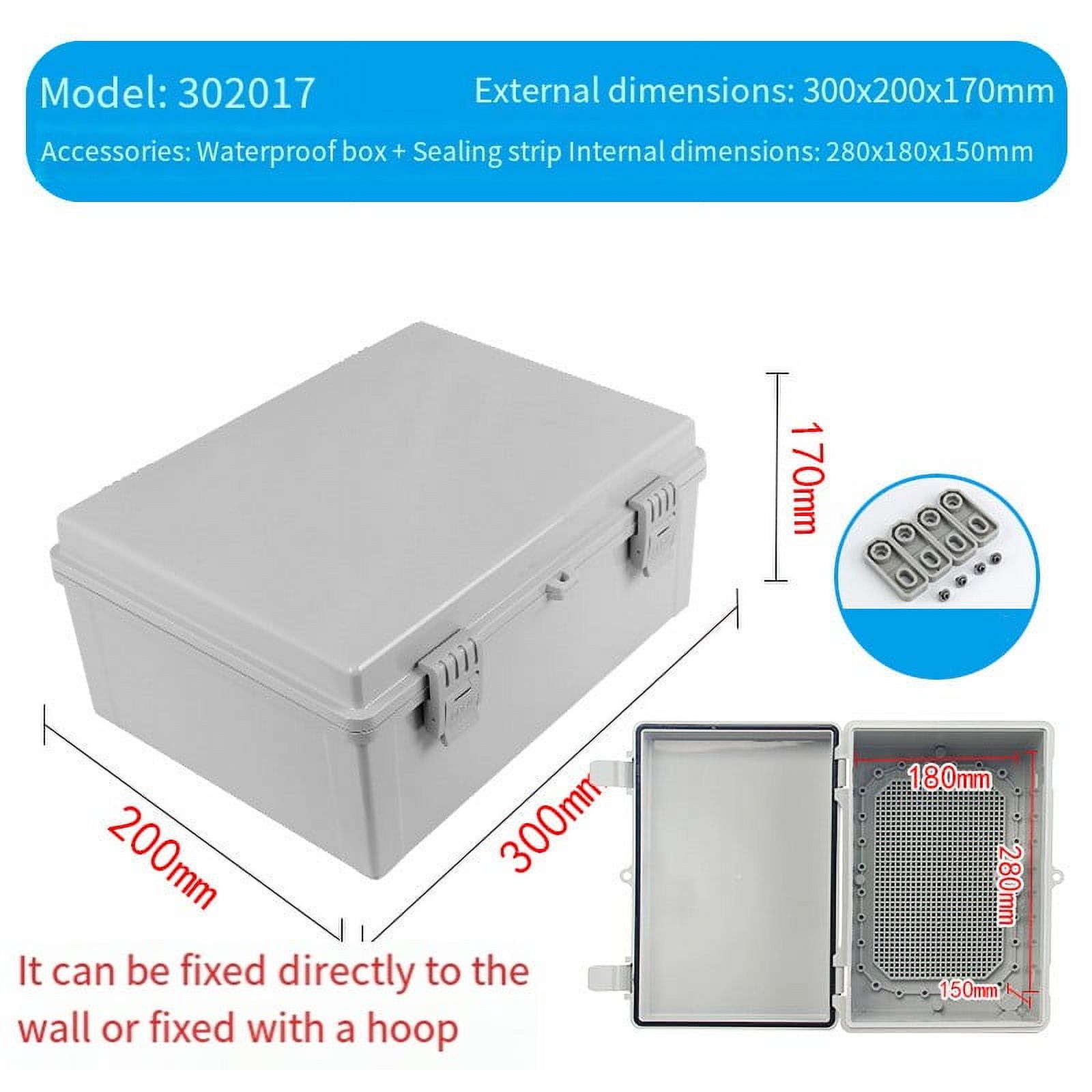 Outdoor Plastic Waterproof Box Protective Socket Waterproof Box ...