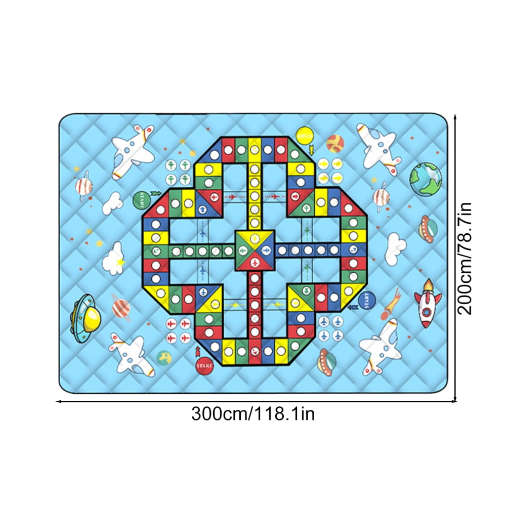 Outdoor Play Mat Waterproof Picnic Blanket Foldable Multifunctional ...