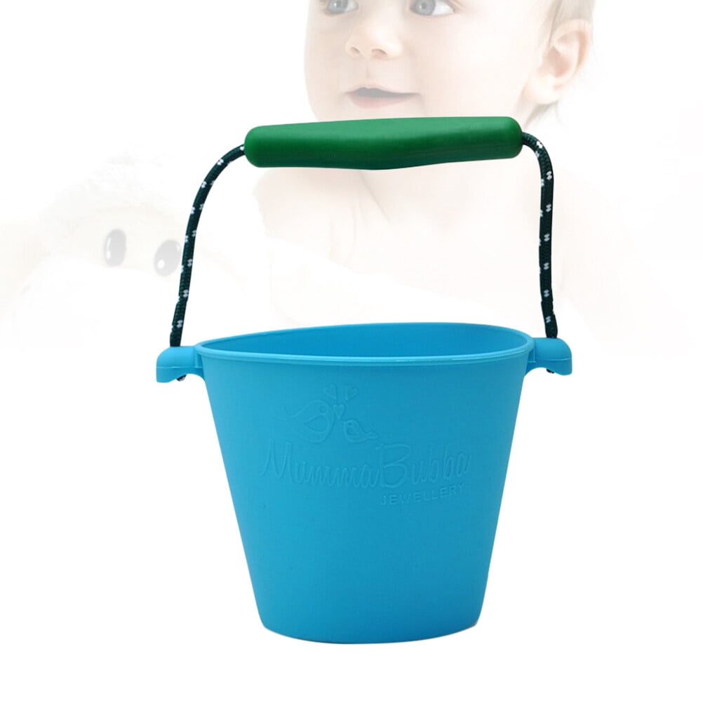UKCOCO Foldable Bucket Blue 1Set 5.7x4.7x3.5in - Walmart.com