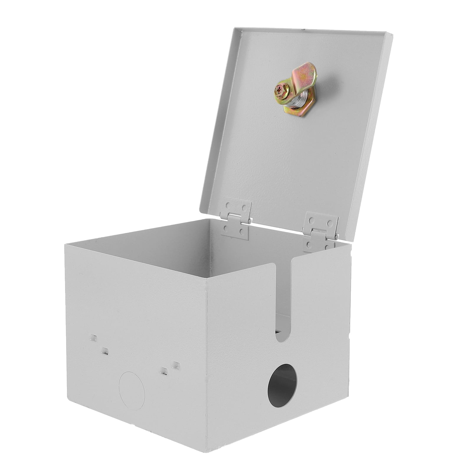 Outdoor Plug Cover Enclosure Surge Protector Power Outlet Silver ...