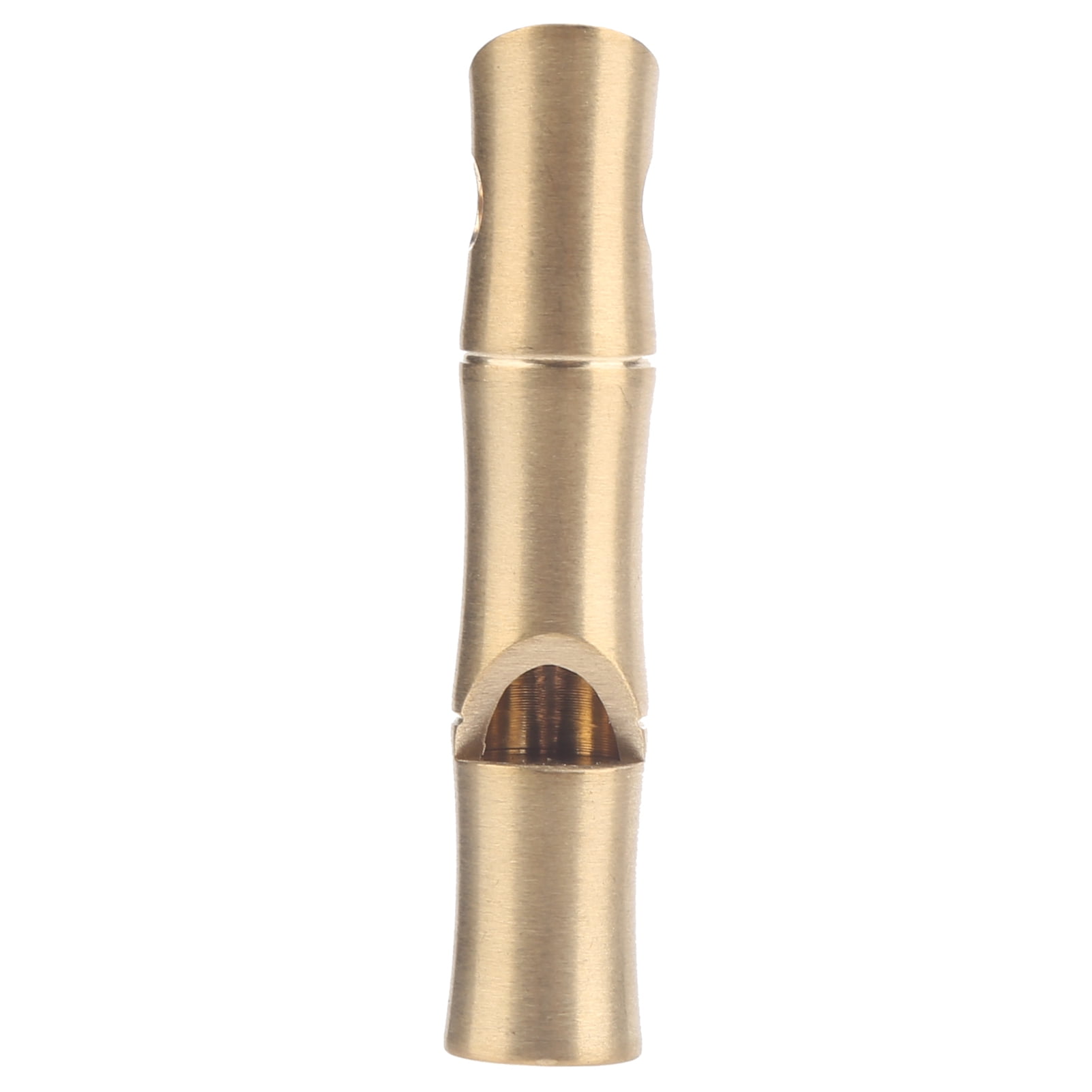 Outdoor Pocket Survival Whistle Brass Loud Sound Bamboo Joint Whistle ...